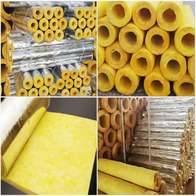 2.3KG/M2 Fireproof Roll 600x1200mm Fiber Glass Wool