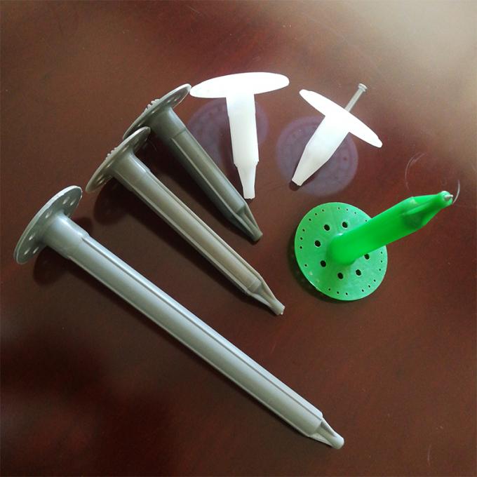 60mm Wall Insulation Fasteners For Fixing Mineral Wool And EPS Boards