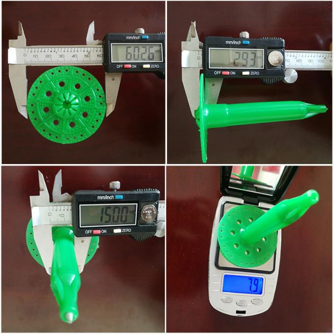 OEM 50mm HDPE Insulation Anchors For Concrete Walls