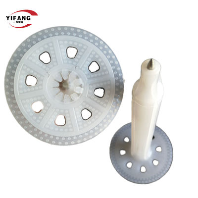 OEM 50mm HDPE Insulation Anchors For Concrete Walls