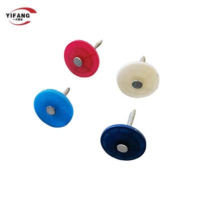 Hot Electro Galvanized Plastic Cap Nails Heat Preservation Construction ...