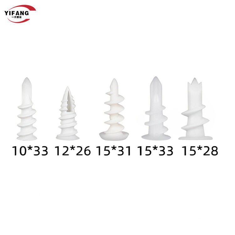 Iso Certificate Plastic Self Tapping Drywall Anchors With Screws For ...