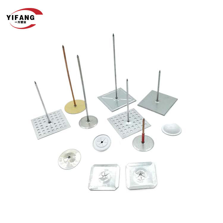 Spindle Type Insulation Stick Pins With Washer And Plastic Cap Common ...