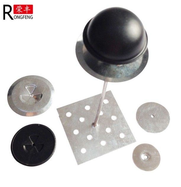 Weather Resistant Spindle Type Insulation Anchors Plastic Insulation Fixing