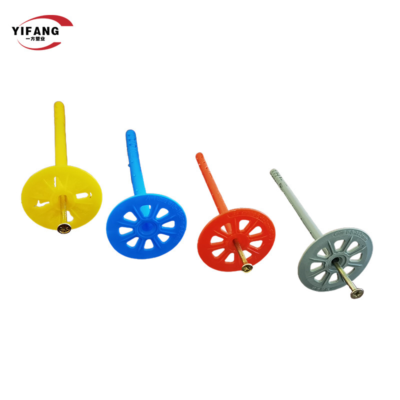 High Bearing Capacity Plastic Insulation Anchors With 50mm / 55mm ...