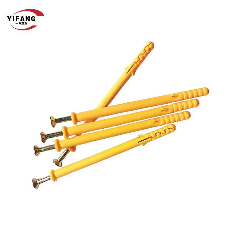 Yellow Blue Fish Like Plastic Expansion Anchor Drywall Screw Plugs ...