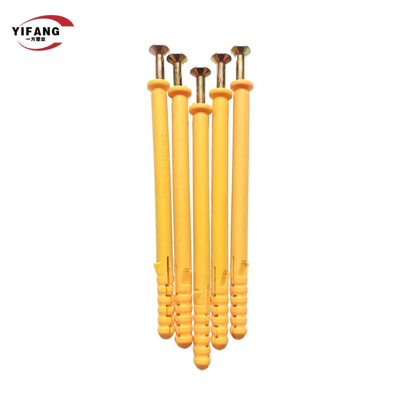 Concrete Nail Type Plastic Expansion Anchor Small Wall Plugs Easy ...