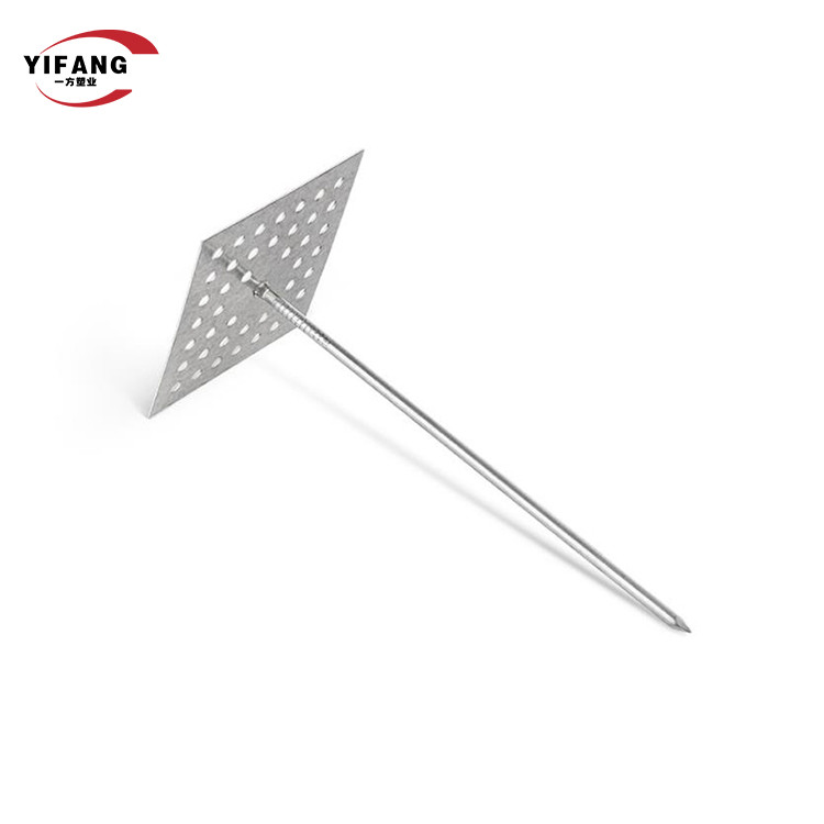 Durable Metal Self Insulation Stick Pins / Duct Insulation Pins ...