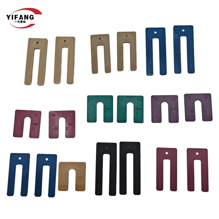 3.2Mm U Horse Shaped Shims H Type Plastic Packers Plastic Building ...