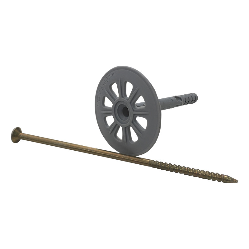 PP 80mm Drywall Plastic Insulation Anchors