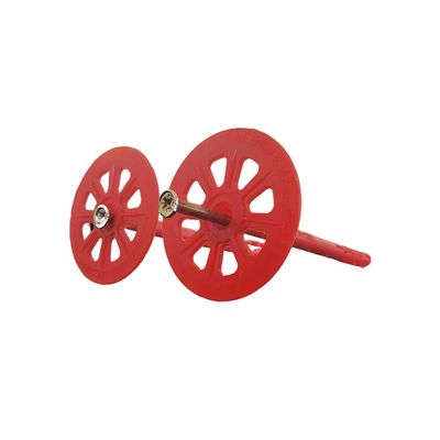Dampproof Rigid Foam Insulation Fasteners , Plastic Concrete Anchors ...