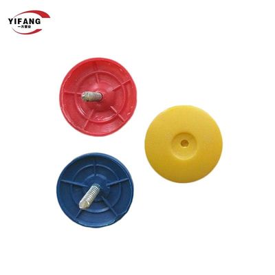 Screw Shank Type House Wrap Nails / Button Cap Nails For Furniture Repair