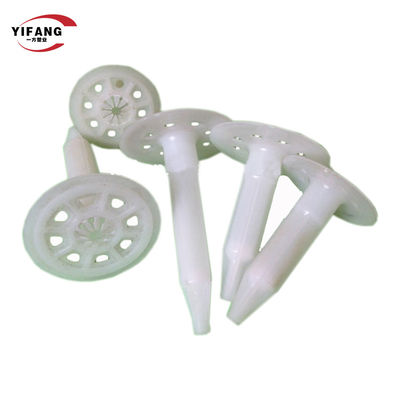 50/60mm Disc Plastic Foam Insulation Nails / Insulated Plasterboard Fixings