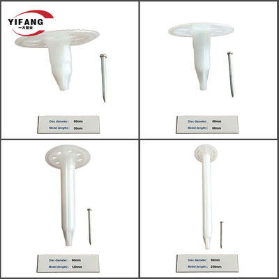 50mm 60mm Washer Type HDPE Plastic Insulation Fastener
