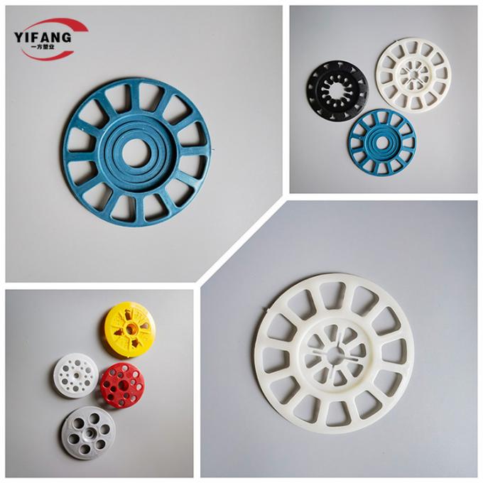 Multi Colored Foam Fastener Washers , Plastic Insulation Retaining Washers