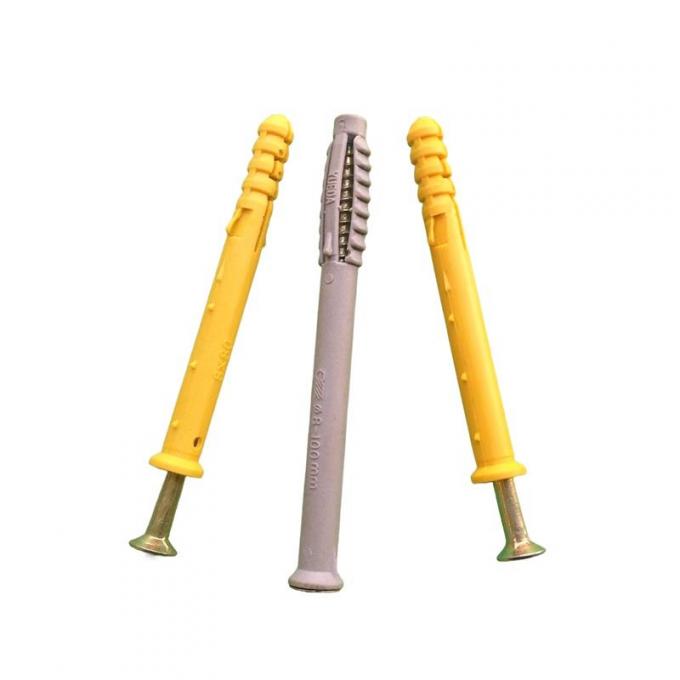 Customizable Nylon Expansion Anchor Expanding Wall Plug Wear Resisting